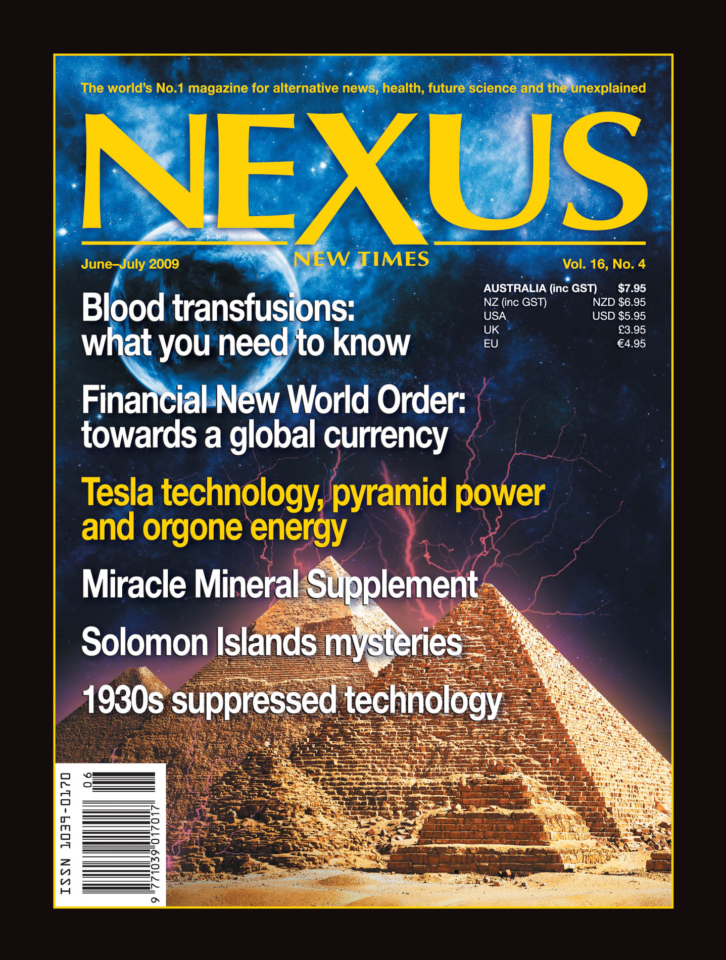 TESLA TECHNOLOGY AND PYRAMID POWER - Nexus Magazine