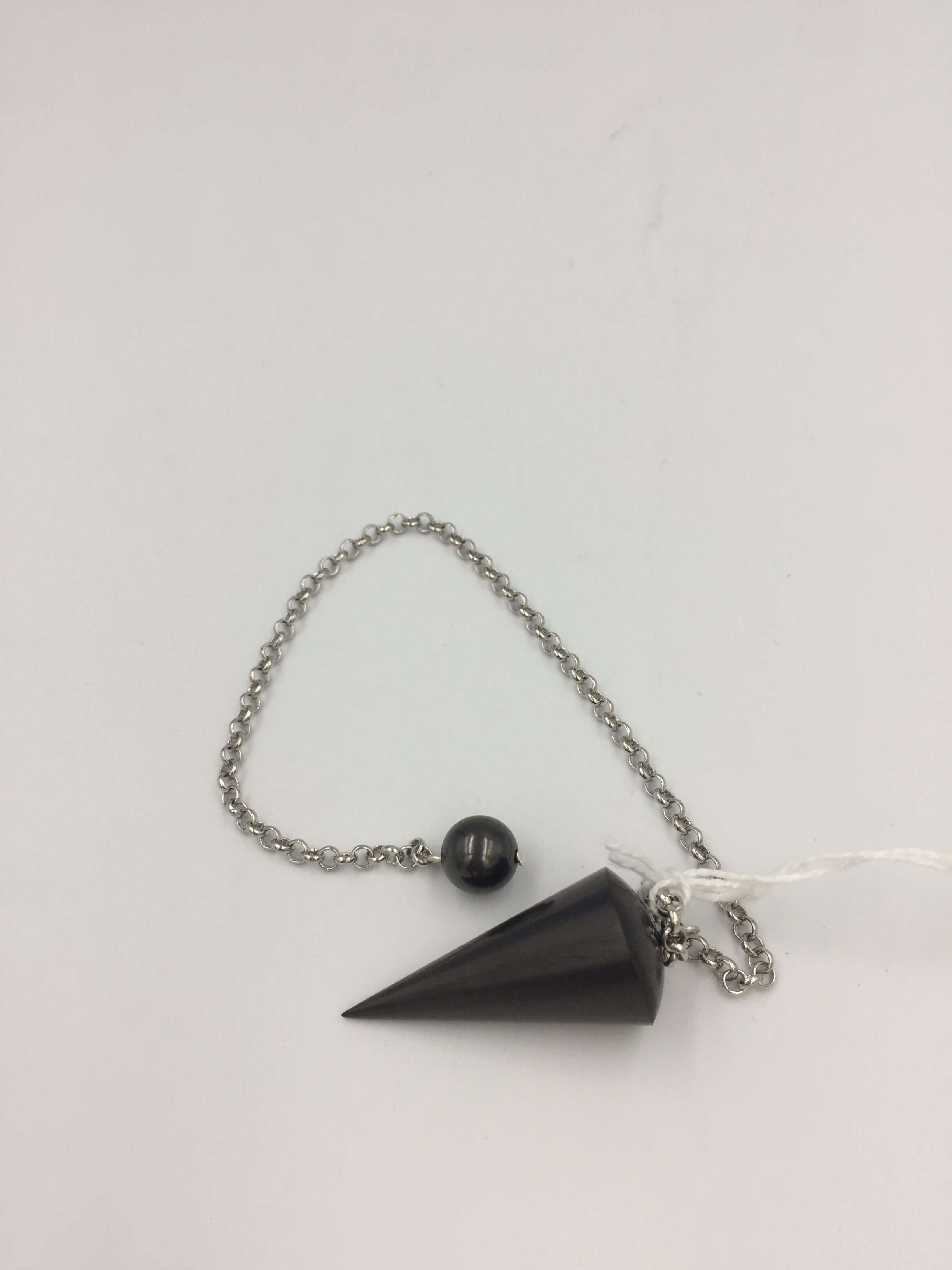 Shungite Polished Pendulum - Nexus Magazine